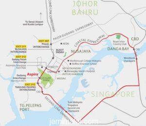 Aspira Garden (Cluster House) - Find New Launch Property in Johor Bahru
